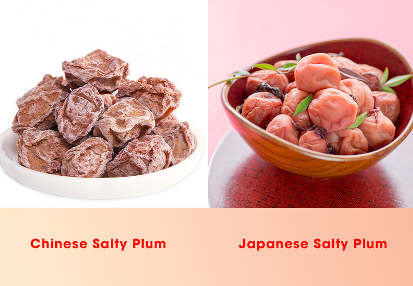 Japanese and Chinese Salty Plums: What’s the Difference?